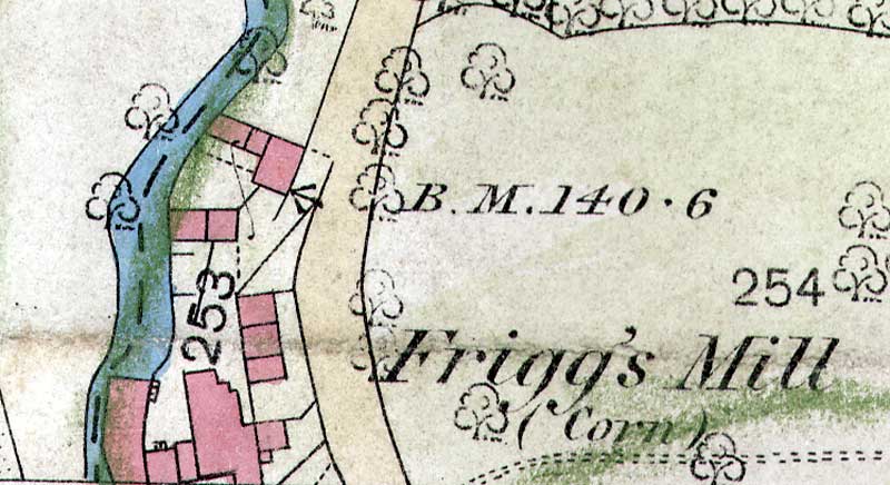 Digital Stroud : Key Landmarks - Kingscourt - Frigg's Mill
